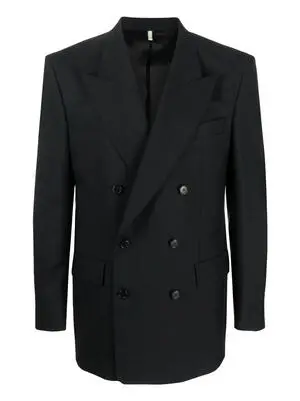 SUNFLOWER Sunflower Double-Breasted Blazer