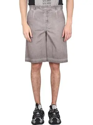 DOLCE & GABBANA Bermuda Shorts With Logo Plaque