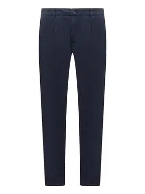 DEPARTMENT 5 Cotton Trousers - Blue