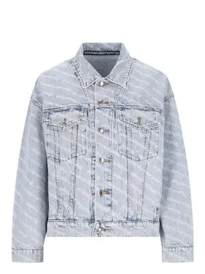 Alexander Wang Denim Jacket - Printed