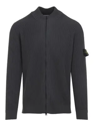 Stone Island Virgin Wool Sweater - Grey
