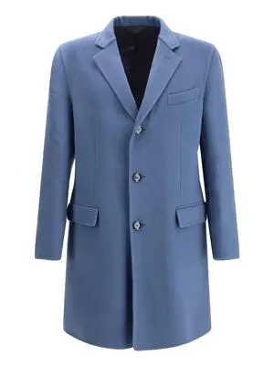 Brioni Chesterfield Coat - Blue