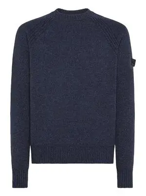 Peuterey Wool Blend Sweater - Blu Grafite