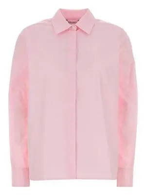 Max Mara Max Mara Maroso Poplin Shirt Pink