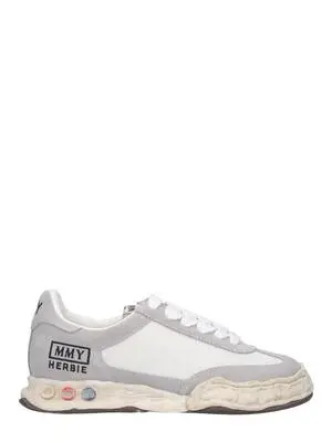 Mihara Yasuhiro Leather Sneakers - White