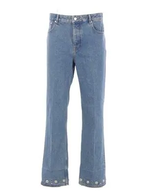 Valentino Garavani Valentino Garavani Straight-Leg Jeans Medium Blue Denim