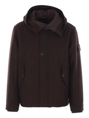 Stone Island Padded Parka - Brown