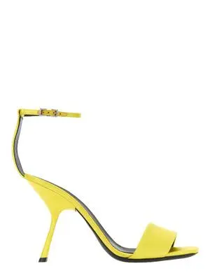SERGIO ROSSI Satin Sandals