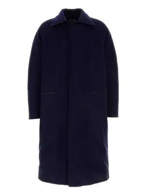 Zegna Wool Coat - Blue