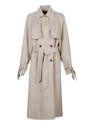Max Mara Falcone Coat - Brown