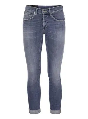 DONDUP George Five-pocket Skinny Jeans - Blue