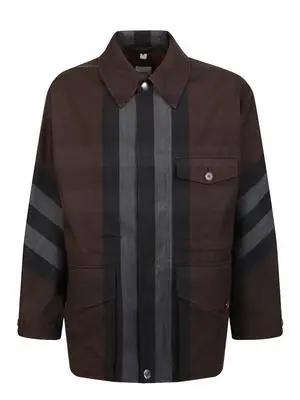 Burberry Vintage Check Cotton Jacket - Brown