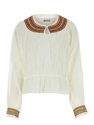 BODE Georgette Blouse - White