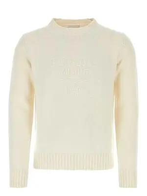 Prada Cashmere Sweater White