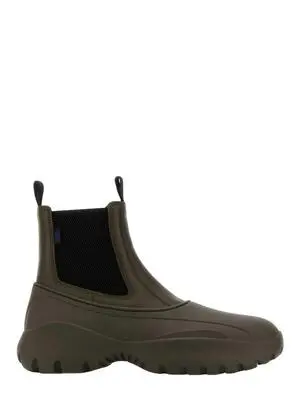 Burberry Scoot Chelsea Boots - Green