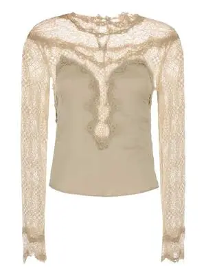 Isabel Marant Zelitos T-Shirt Beige