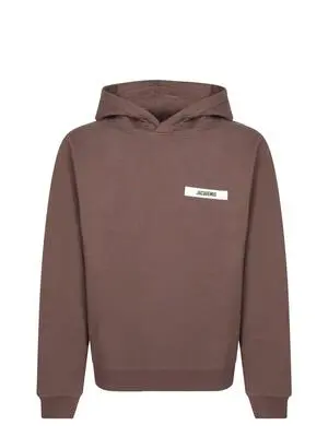 Jacquemus Logo Hoodie - Brown