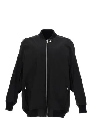 Rick Owens Jumbo Peter Flight Jacket - Black