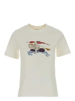 Burberry Cotton T-Shirt White