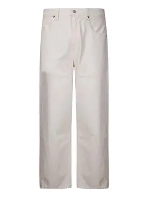 AGOLDE Agolde Classic Five-Pocket Jeans Beige
