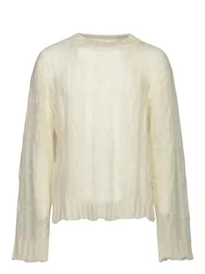 Séfr Textured Knit Sweater - White