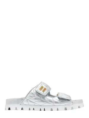 Miu Miu Sandals - Grey