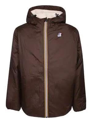 K-WAY Le Vrai 3.0 Claude Orsetto Jacket - Brown