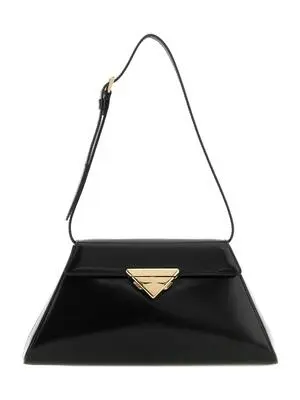 Prada Leather Shoulder Bag - Black