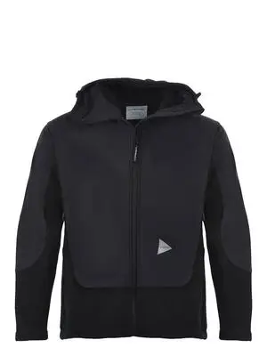 AND WANDER Jacket With Fleece Insert - Black