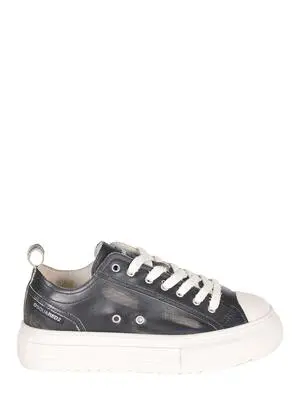 Dsquared2 Leather Sneakers - Black