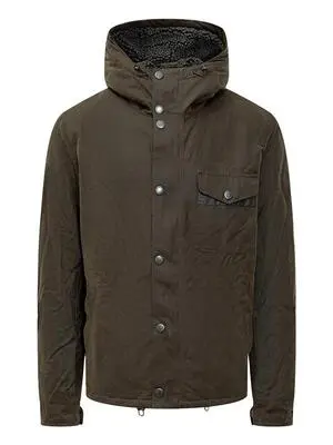 BARBOUR INTERNATIONAL Waxed Cotton Jacket - Green