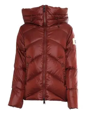 AFTER/LABEL Short Duvet Down Jacket - Brown