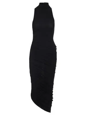 Jacquemus La Robe Piazza Midi Dress - Black