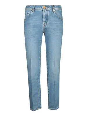 JACOB COHEN Five-Pocket Slim Jeans