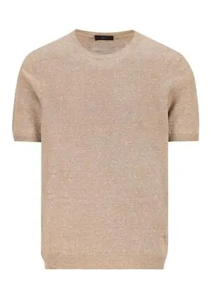 FAY Virgin Wool Jersey Beige