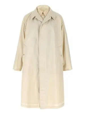 MAISON MARGIELA Layered Trench Coat - Beige