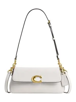 COACH® Jet Shoulder Bag Brass/chalk