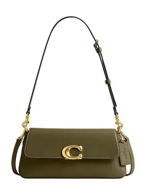 COACH® Jet Shoulder Bag Brass/olive