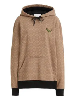 COACH Restored Signature Rexy Hoodie - Khaki