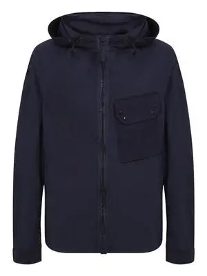 TEN C Hooded Jacket - Blue