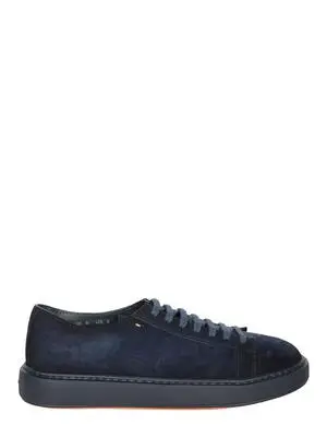 Santoni Suede Sneakers - Blue