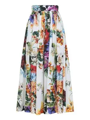 Dolce & Gabbana Midi Skirt Multicolour
