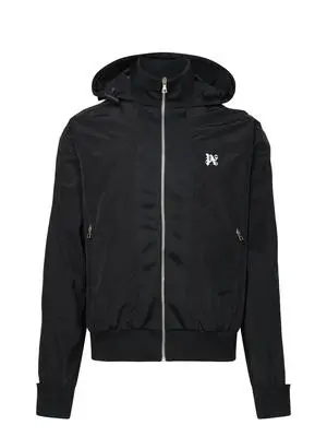 Palm Angels Monogram Track Jacket - Black
