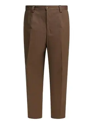 BRIGLIA 1949 Tailored Trousers - Brown