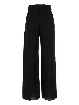 MAISON MARGIELA Pinstriped Trousers Black