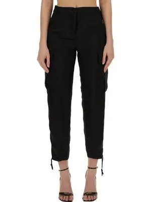 Aspesi Regular Fit Cargo Pants Black