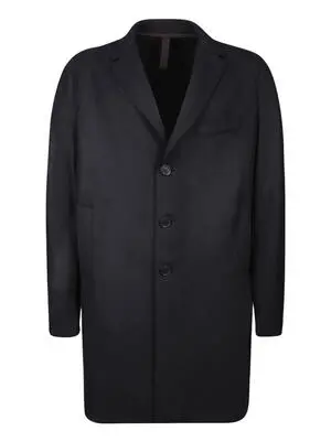 Harris Wharf London Harris Wharf London Pressed Wool Maxi Coat Black