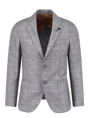 LARDINI Virgin Wool Jacket - Grey