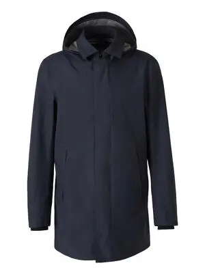 Herno Gore-tex Overcoat - Midnight Blue