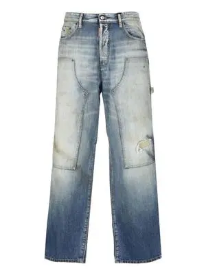 Dsquared2 Wide Leg Carpenter Jeans - Bow Ties